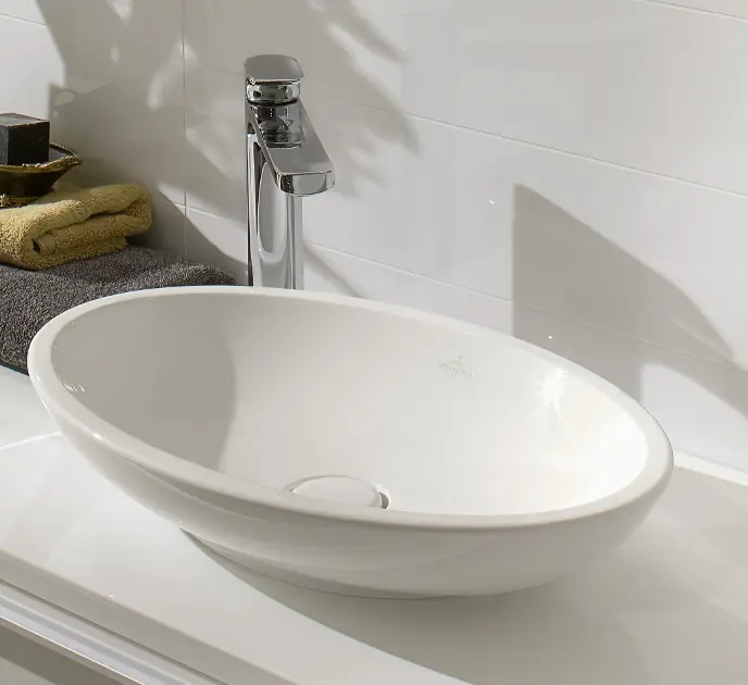 Villeroy & Boch Loop&Friends - Aufsatzwaschbecken, 63x43 cm, ohne ...