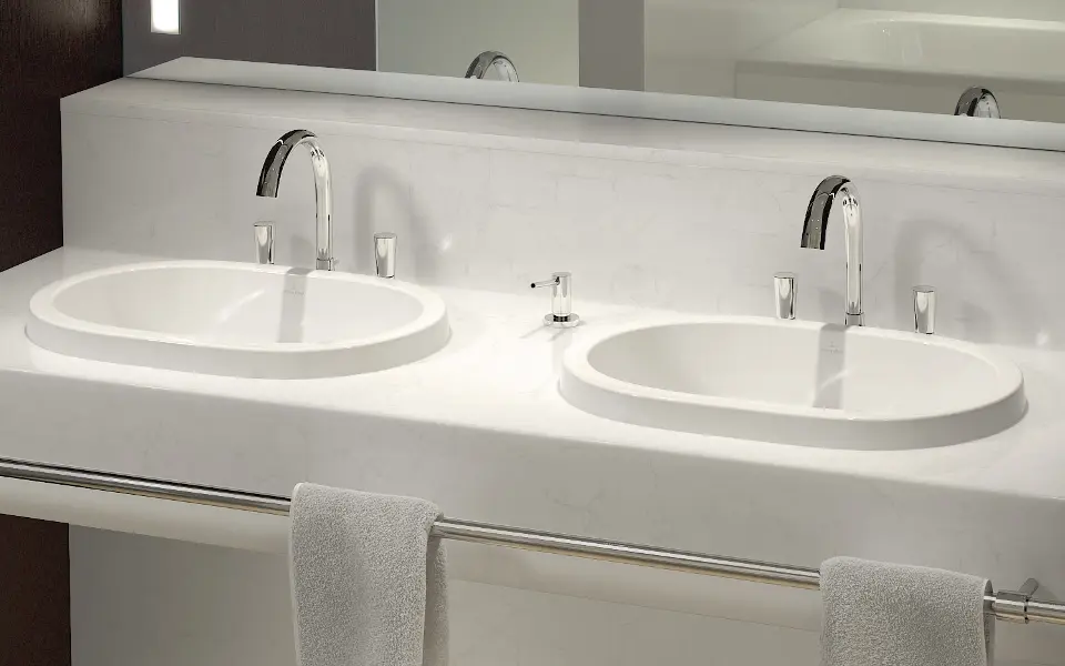 Villeroy & Boch Architectura - Lavabo encastrado 62x42 cm, con ...