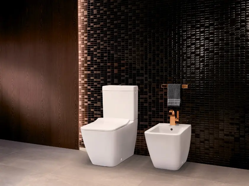 Villeroy & Boch Venticello - WC monoblocco, scarico Vario, DirectFlush ...