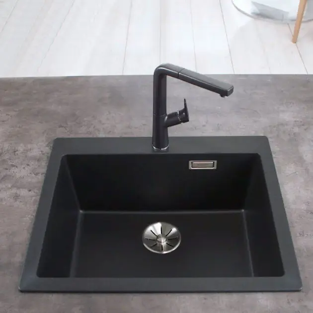 Blanco Pleon 6 - Silgranitspüle, 52x51 cm, Anthrazit 521678 | Sanitino.de