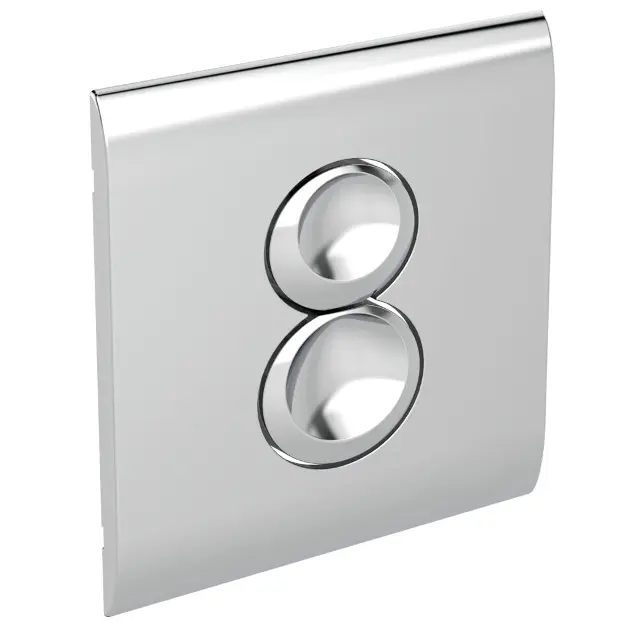 Ideal Standard Septa Pro - Spülbetätigungsplatte P4, Chrom R0136AA ...