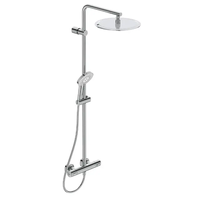 Ideal Standard Idealrain Evo Jet - Set doccia 300 con termostato, 3 getti, cromo A6984AA ...