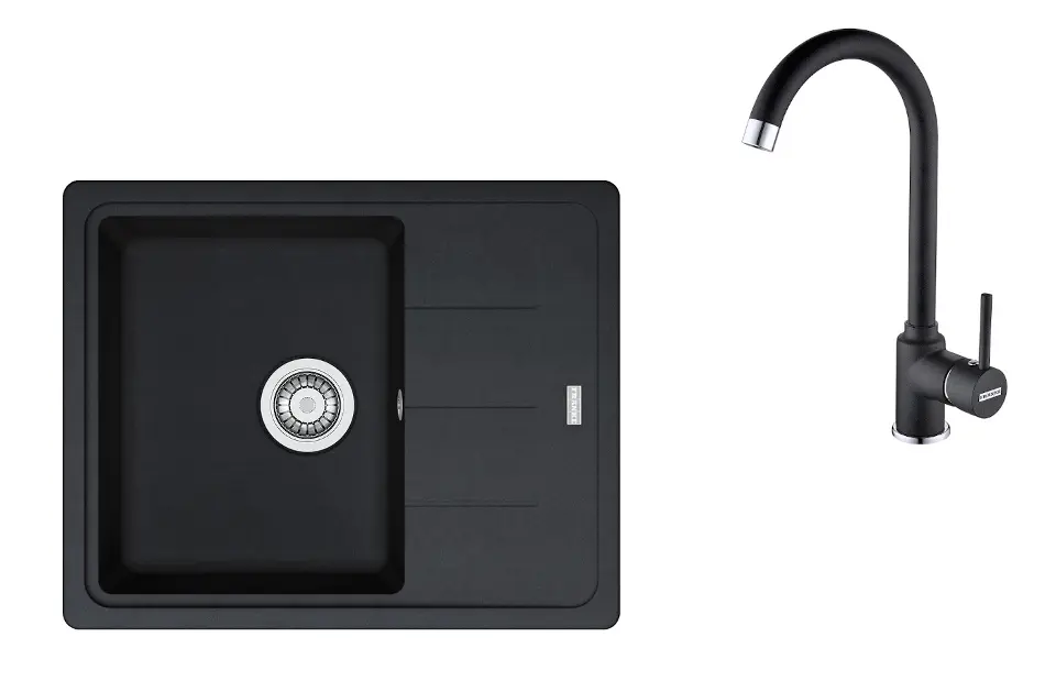 Franke Seturi - Set G172, chiuvetă fragranite BFG 611-62 și baterie FP ...