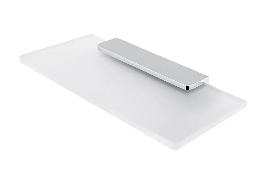 Nimco Maya - Polc, 20 cm, matt üveg/króm MA 29091B-20-26 | Sanitino.hu